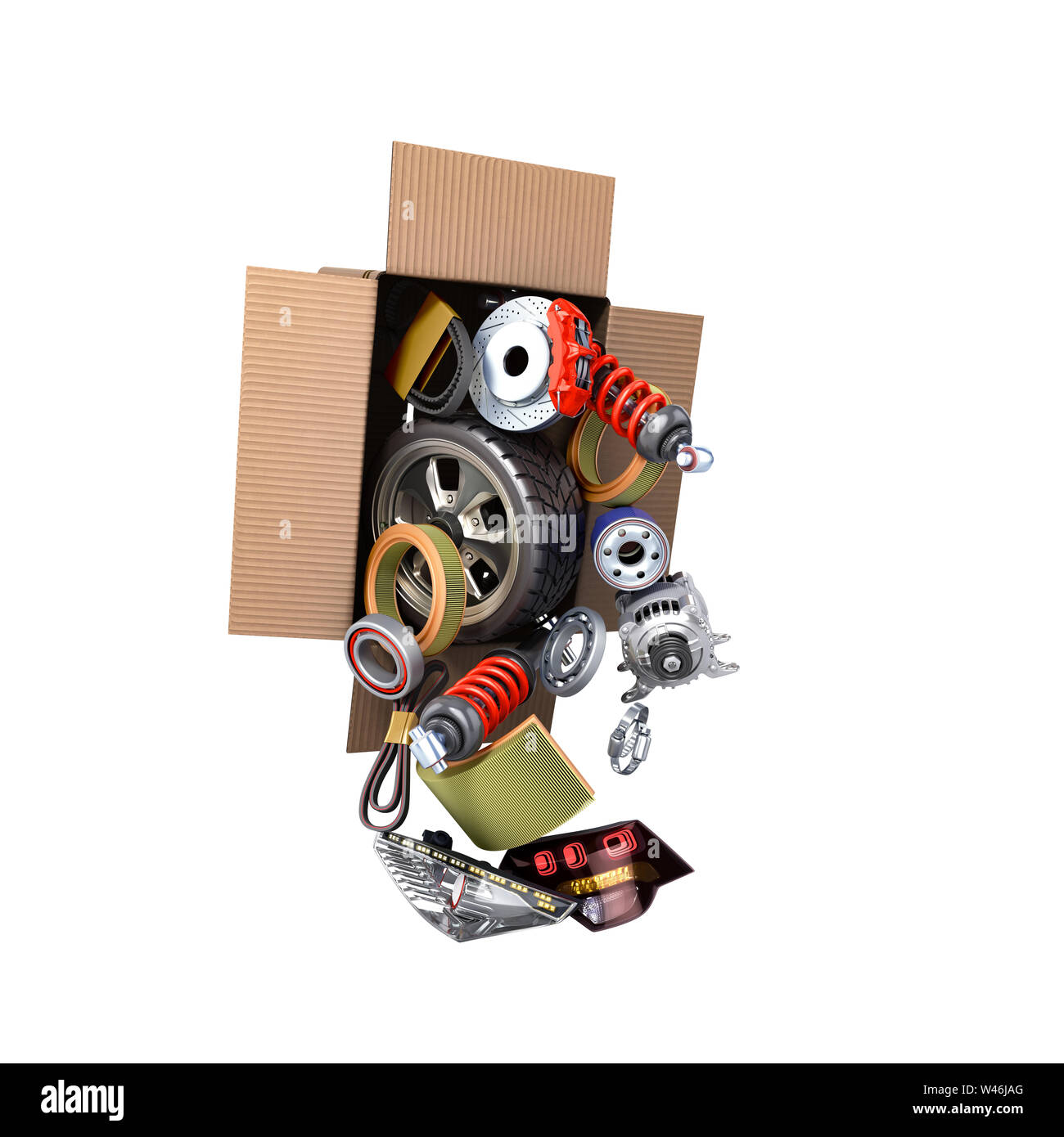 Car tuning dream Cut Out Stock Images & Pictures - Alamy