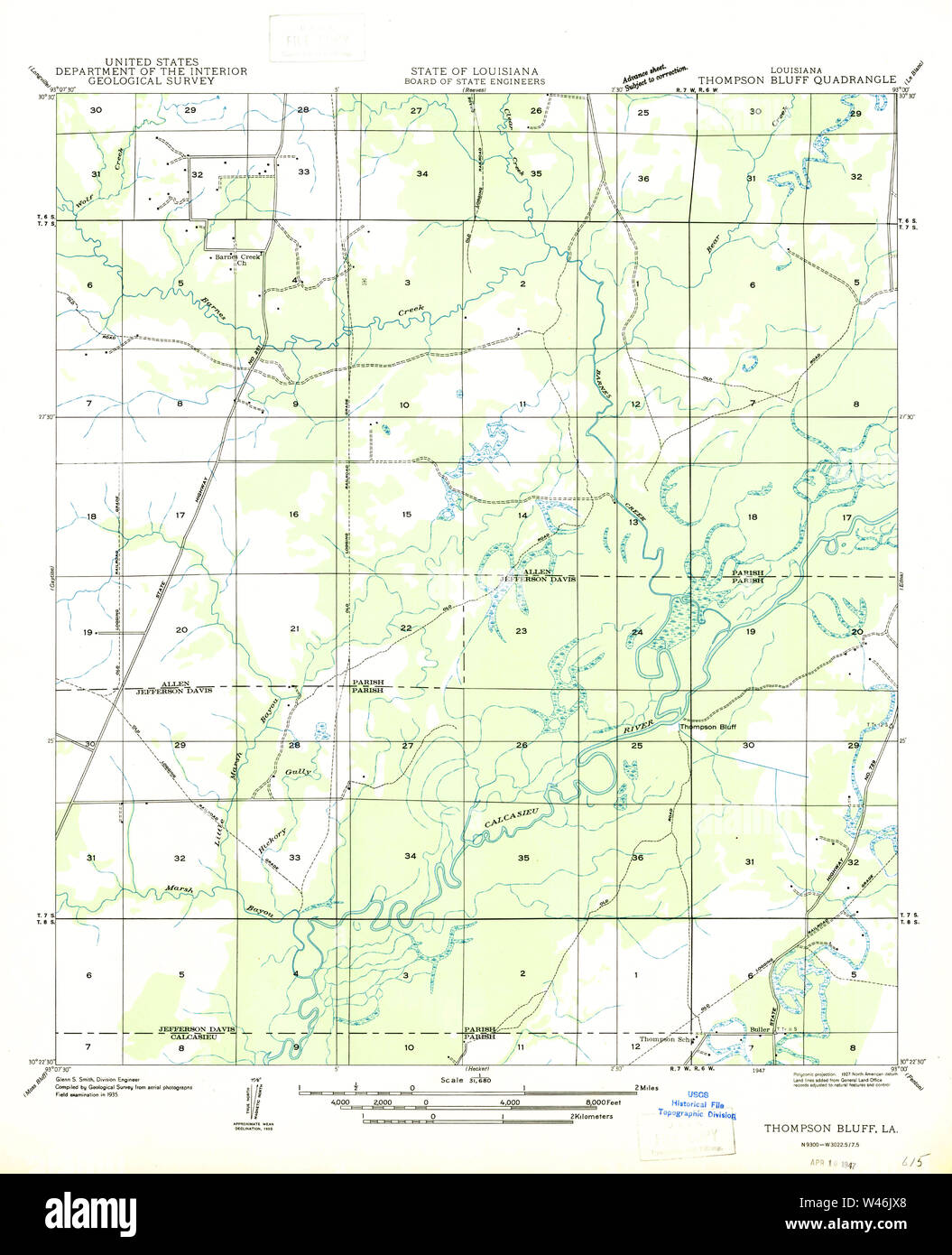 Thompson bluff hi-res stock photography and images - Alamy