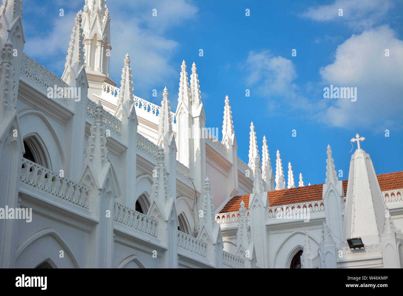 St. thomas cathedral basilica, chennai hi-res stock photography and images - Alamy