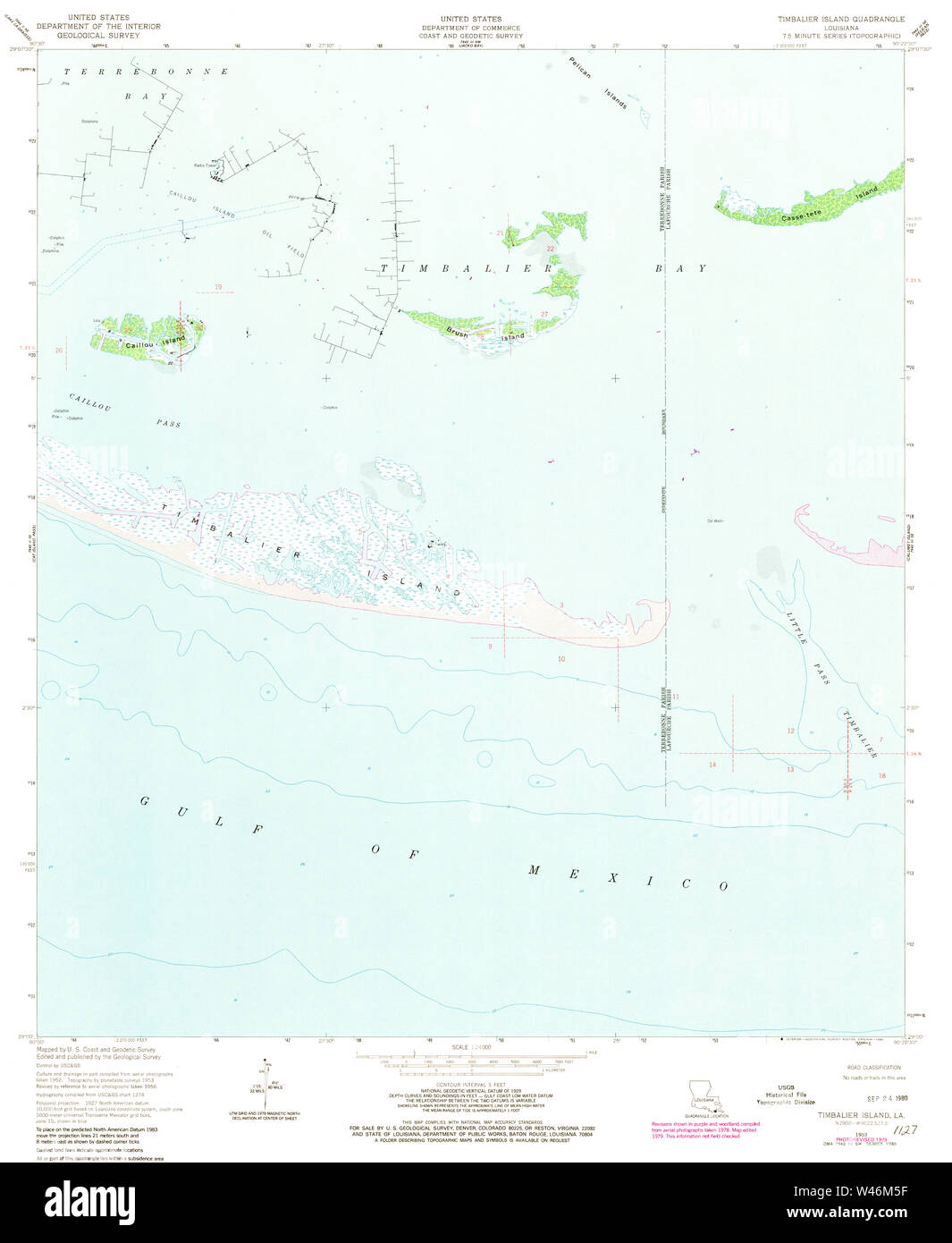 Timbalier island Cut Out Stock Images & Pictures - Alamy