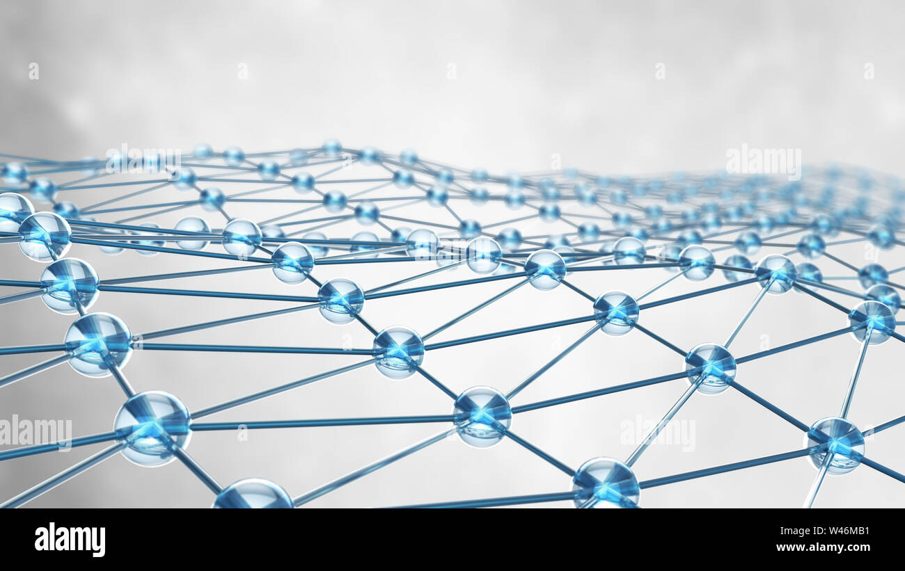 Grey background molecular model hi-res stock photography and images - Alamy