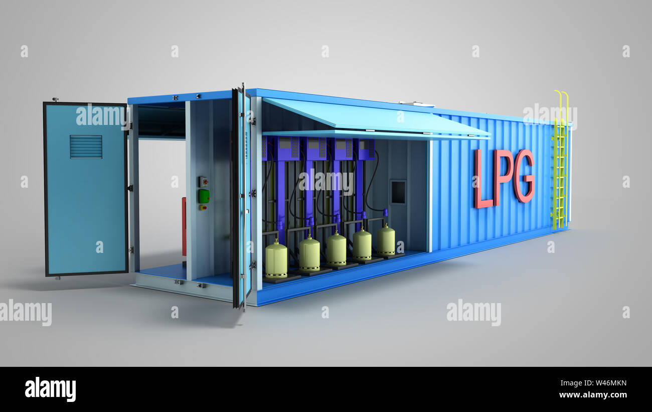 Lng filling station hi-res stock photography and images - Alamy