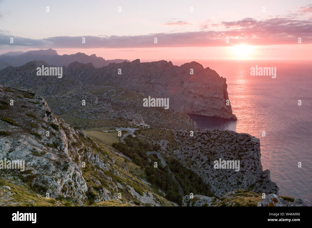 Cap de Formentor, Majorca Sunset Stock Photo - Alamy