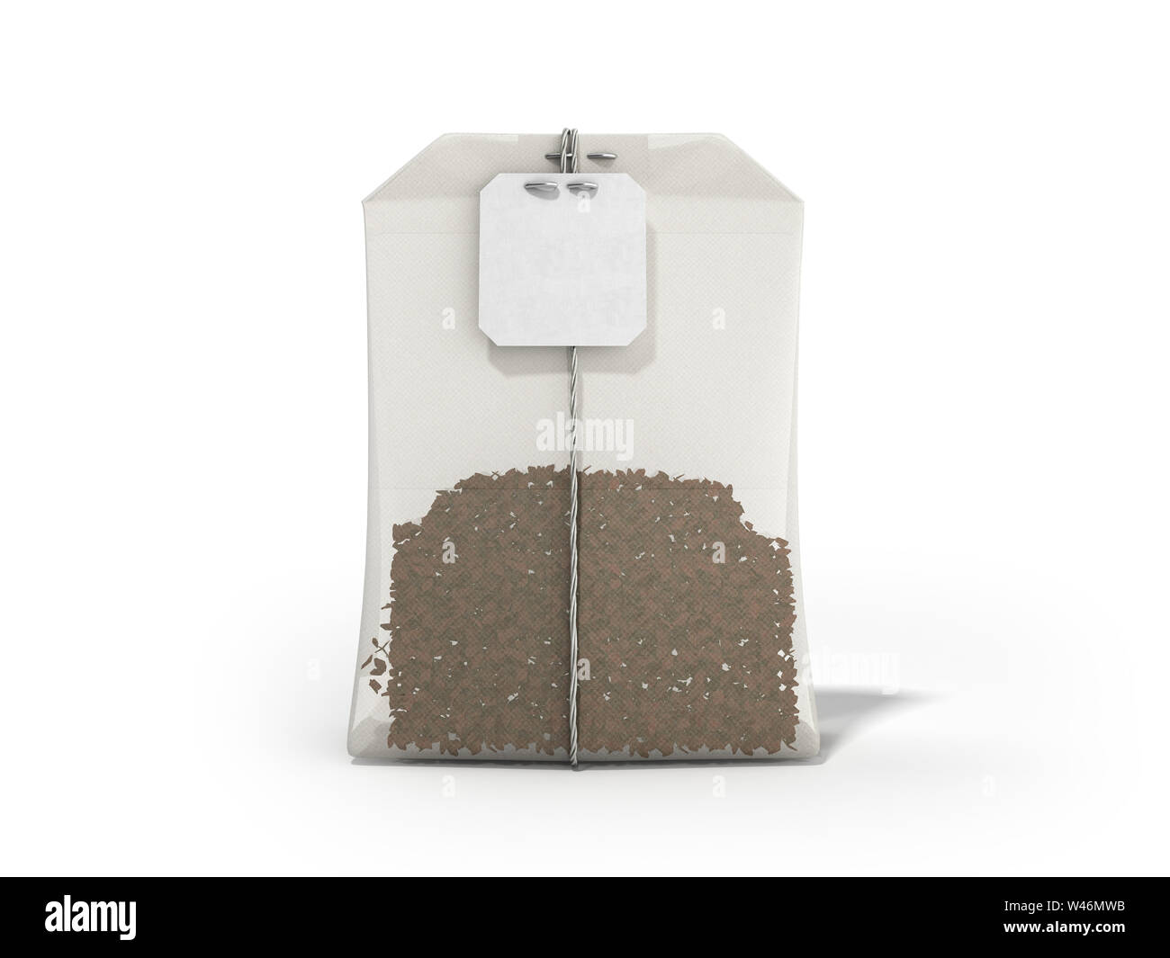 Package of Tea 3d render White background Stock Photo - Alamy