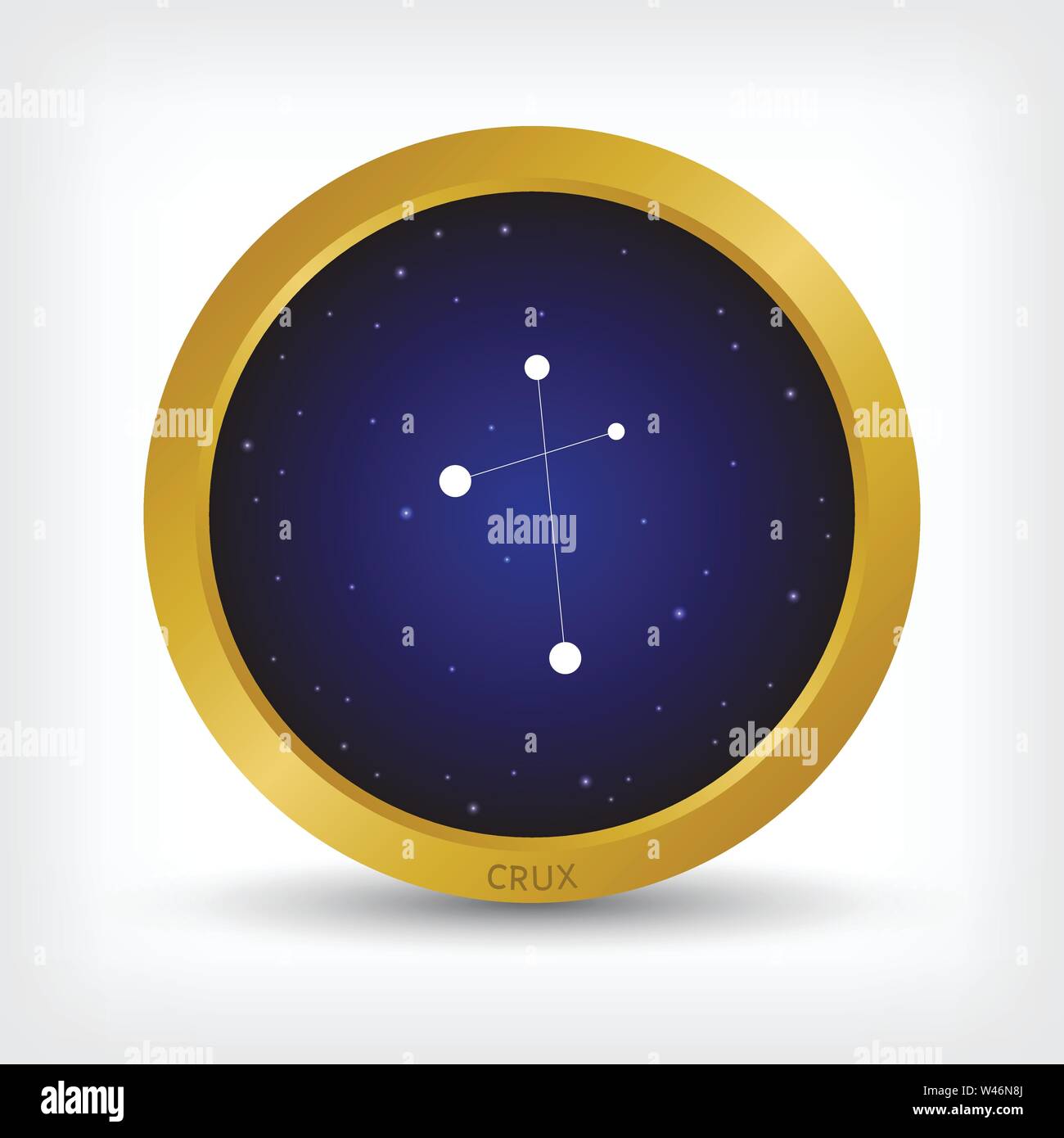 Crux constellation Stock Vector Images - Alamy