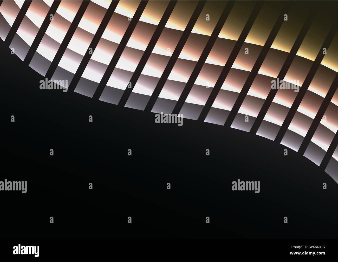 multicolor overlap pixel in dark background, geometric layer backdrop ...