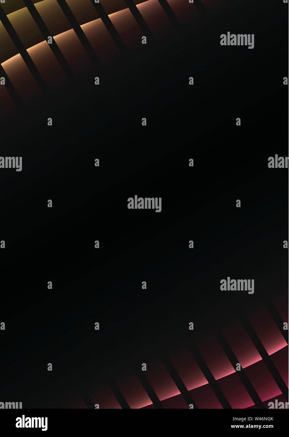 multicolor overlap pixel in dark background, geometric layer backdrop ...