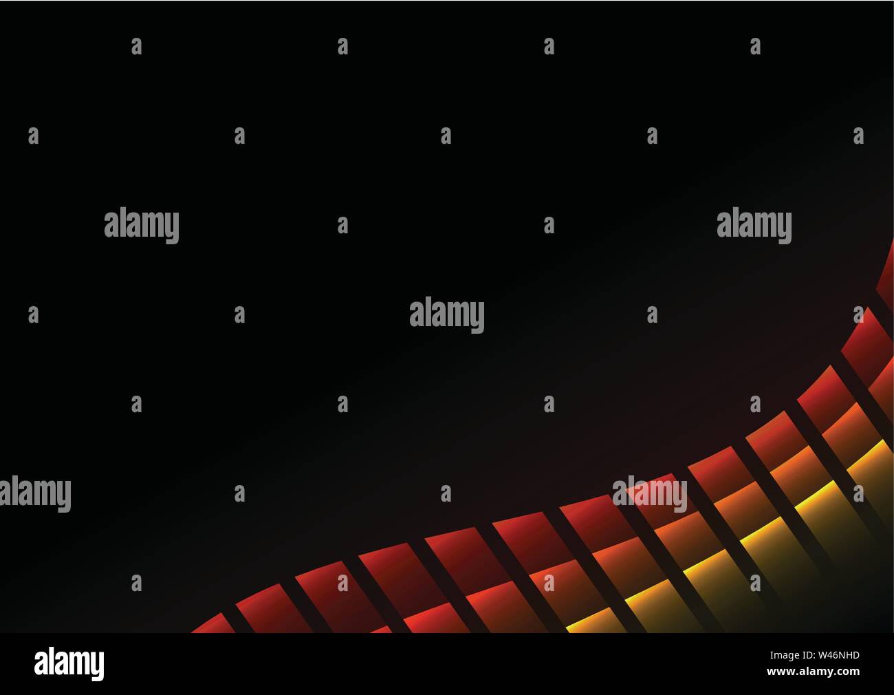 multicolor overlap pixel in dark background, geometric layer backdrop ...