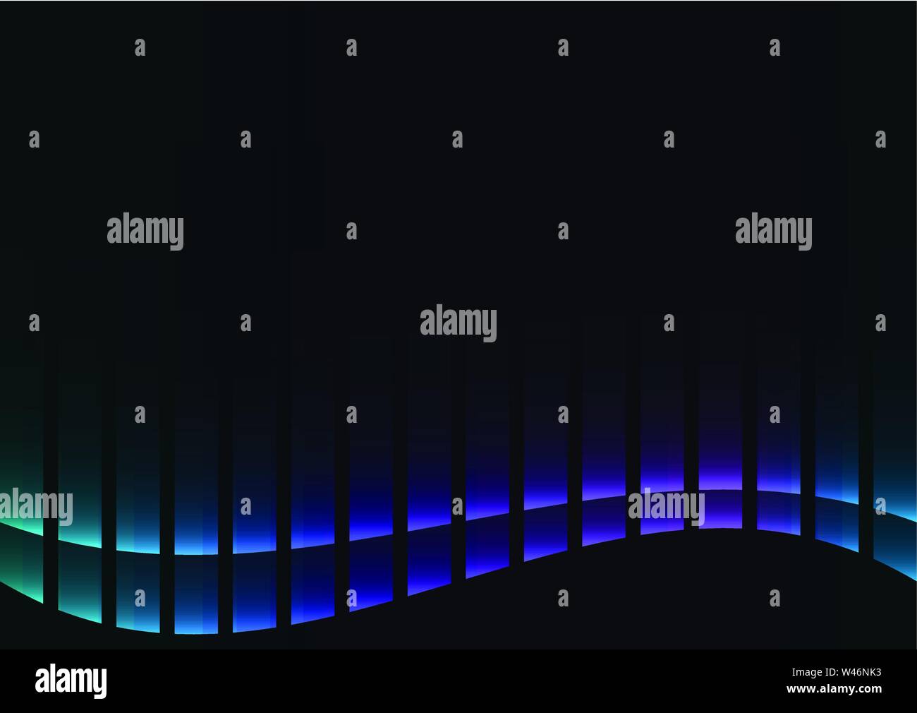 multicolor overlap pixel in dark background, geometric layer backdrop ...