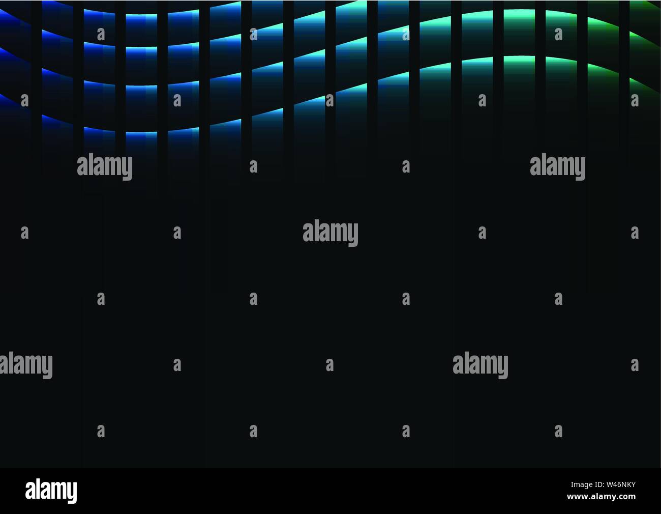 multicolor overlap pixel in dark background, geometric layer backdrop ...