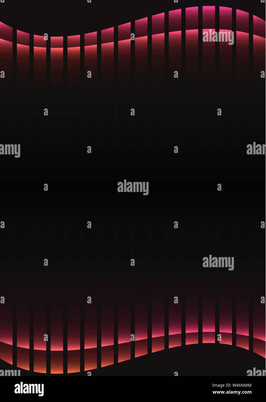 multicolor overlap pixel in dark background, geometric layer backdrop ...