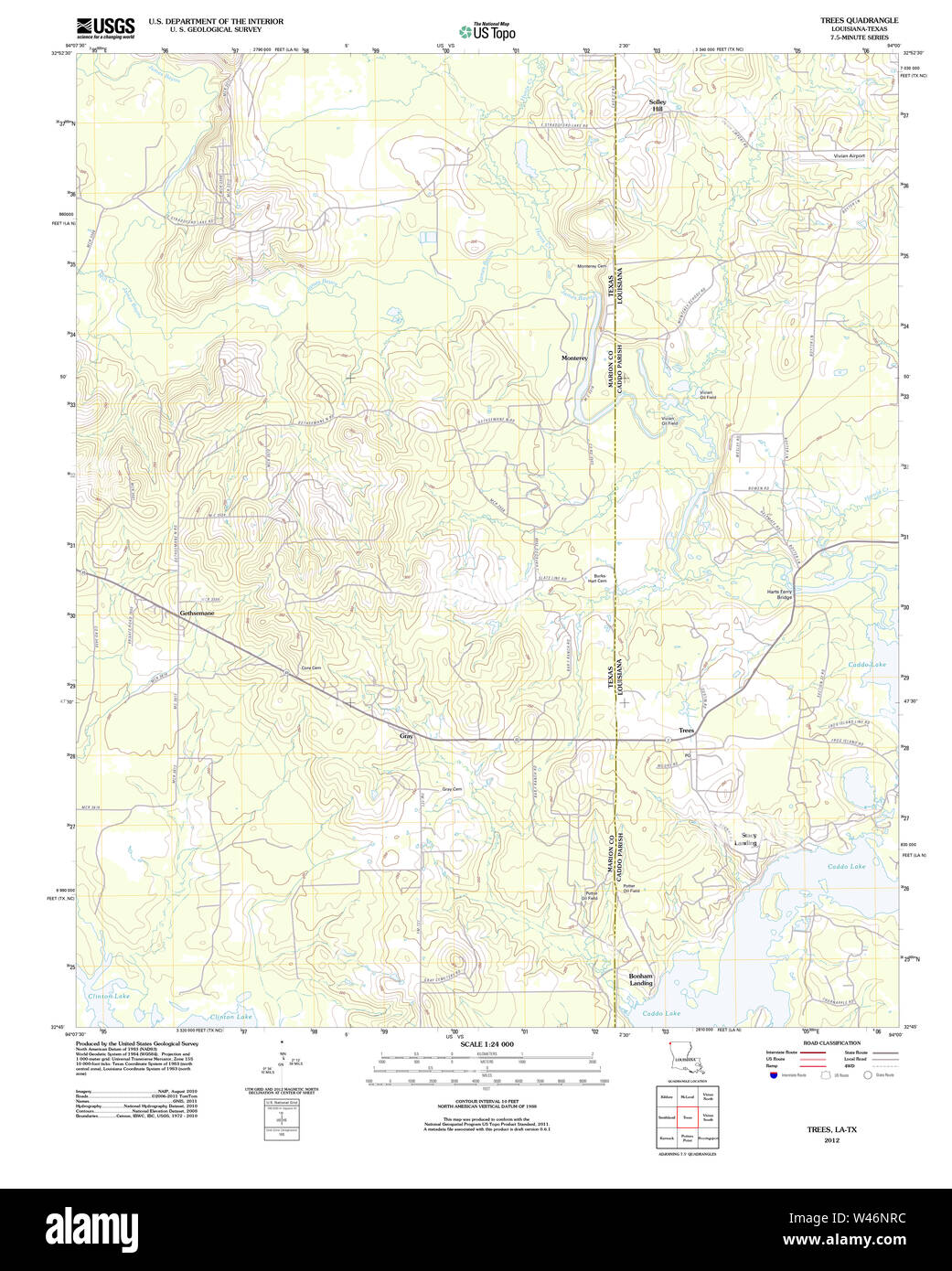 Historical louisiana maps Cut Out Stock Images & Pictures - Alamy