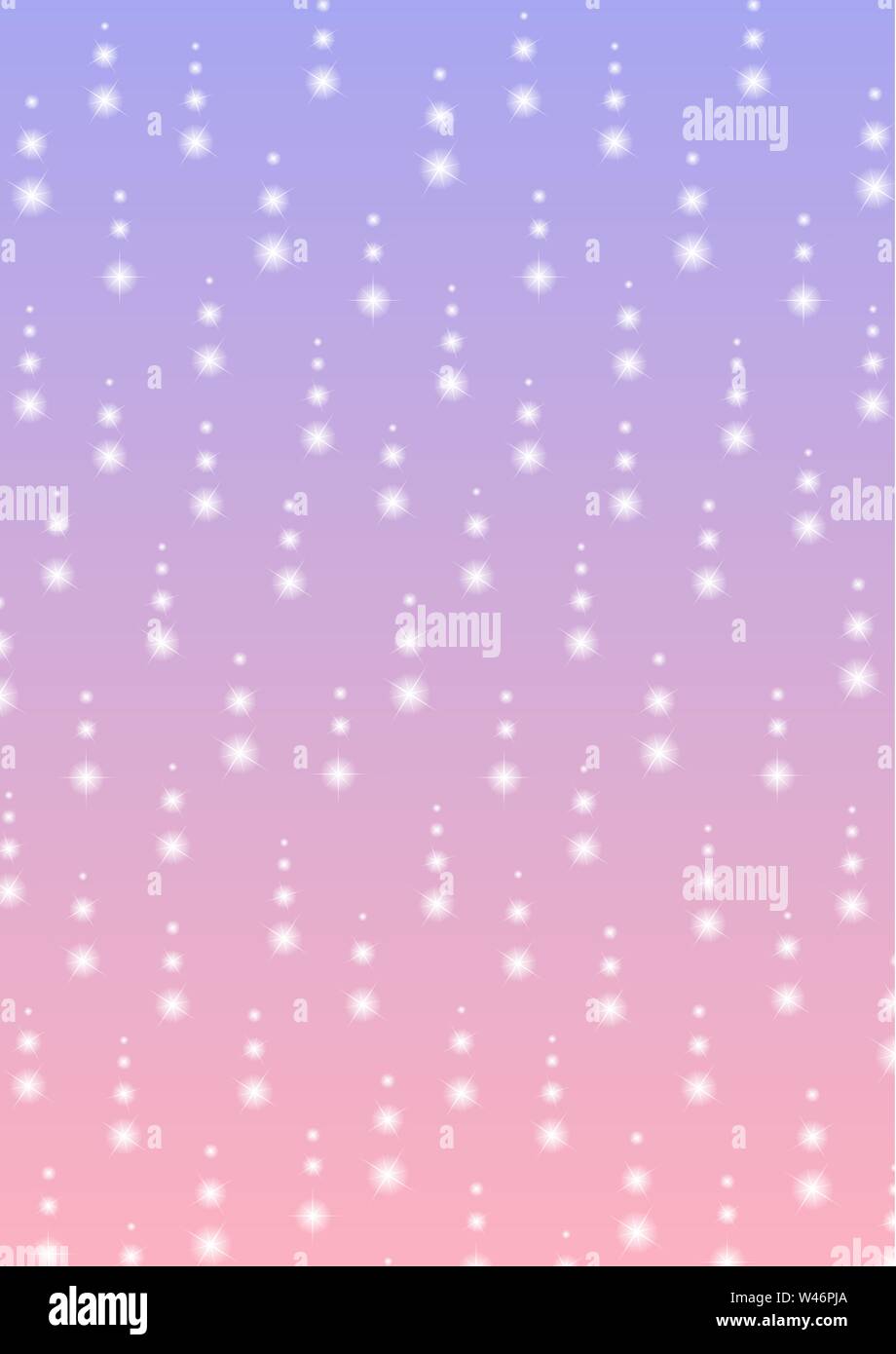 romantic sparkle abstract background, glitter star dot line with color ...
