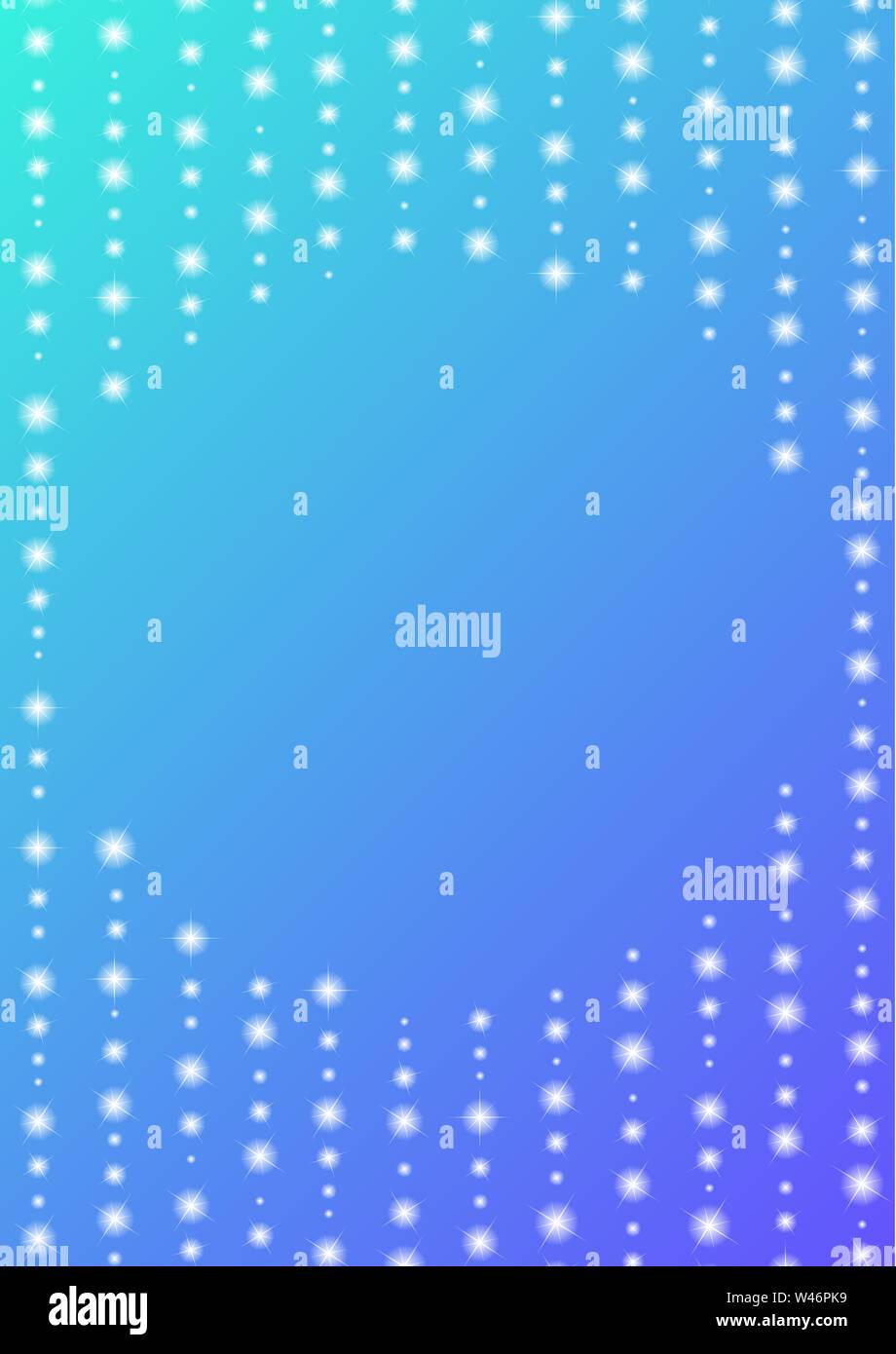 romantic sparkle abstract background, glitter star dot line with color ...