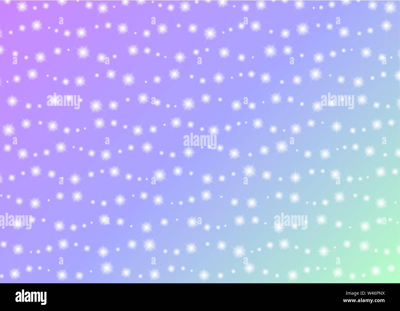romantic sparkle abstract background, glitter star dot line with color ...