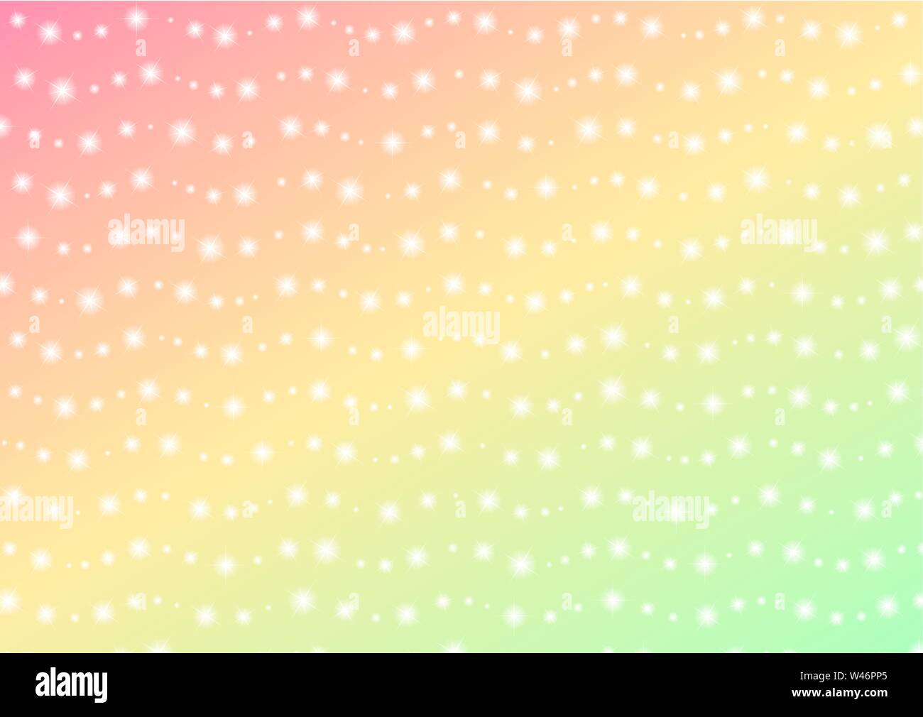 romantic sparkle abstract background, glitter star dot line with color ...