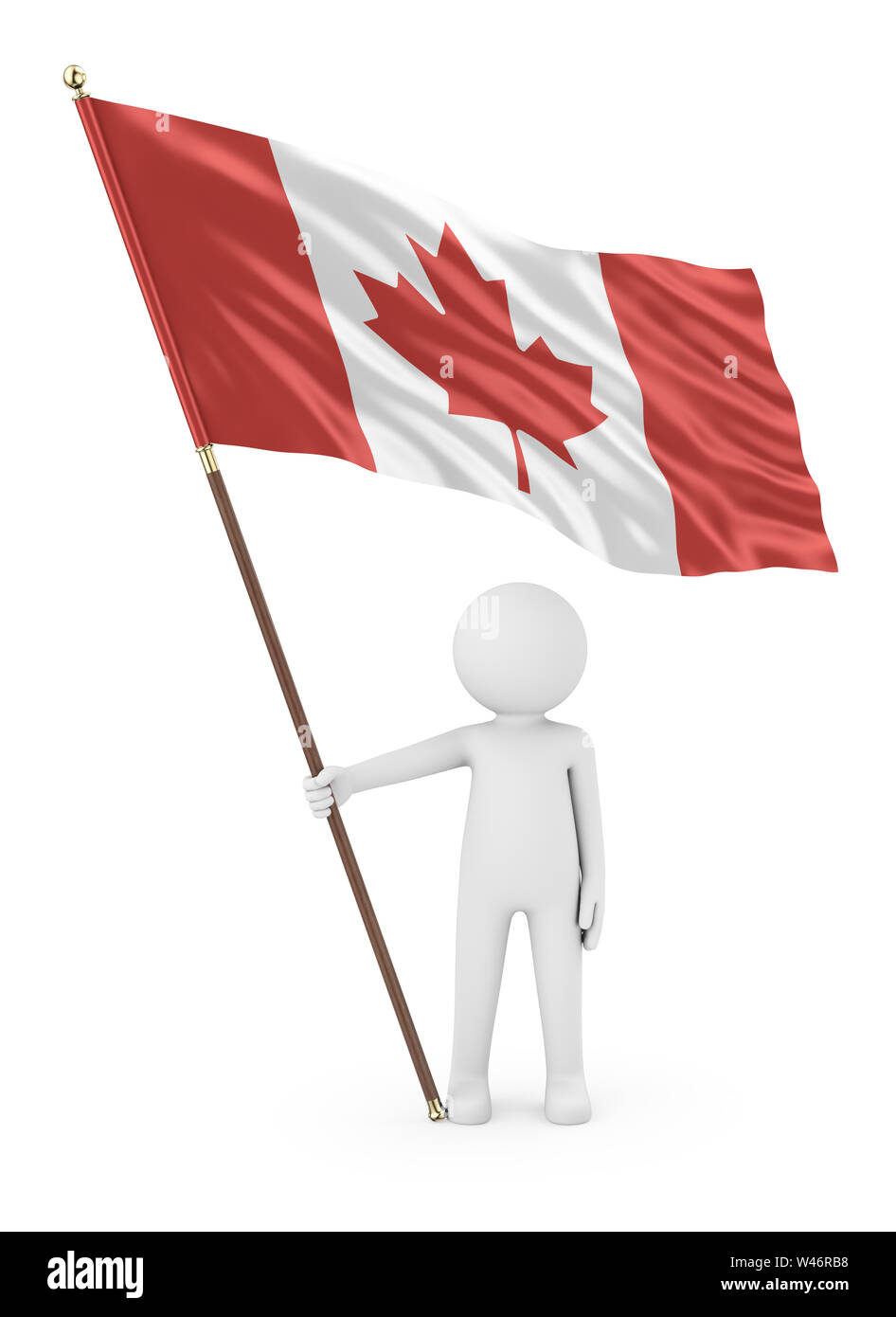 Canada flag maple leaf icon Cut Out Stock Images & Pictures - Alamy