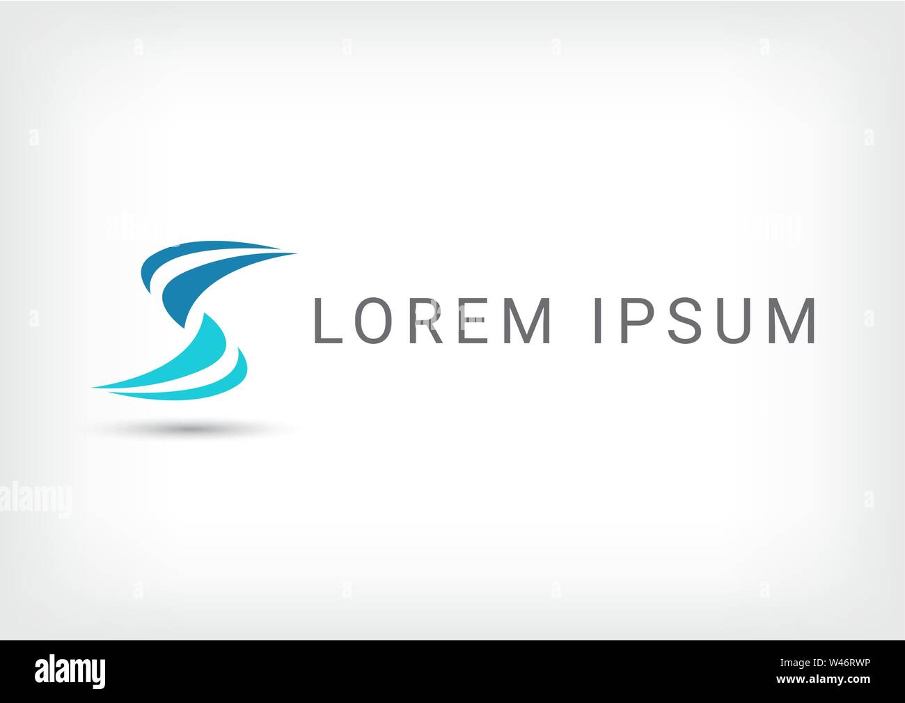 letter s vector logo design template, wave icon, spiral sign, curve ...