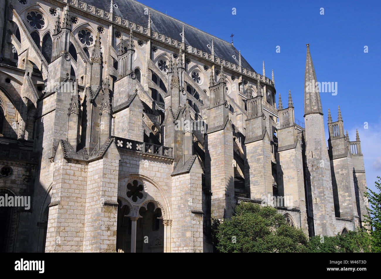 Bourges Cathedral, Cathédrale Saint-Étienne de Bourges, Bourges, France ...