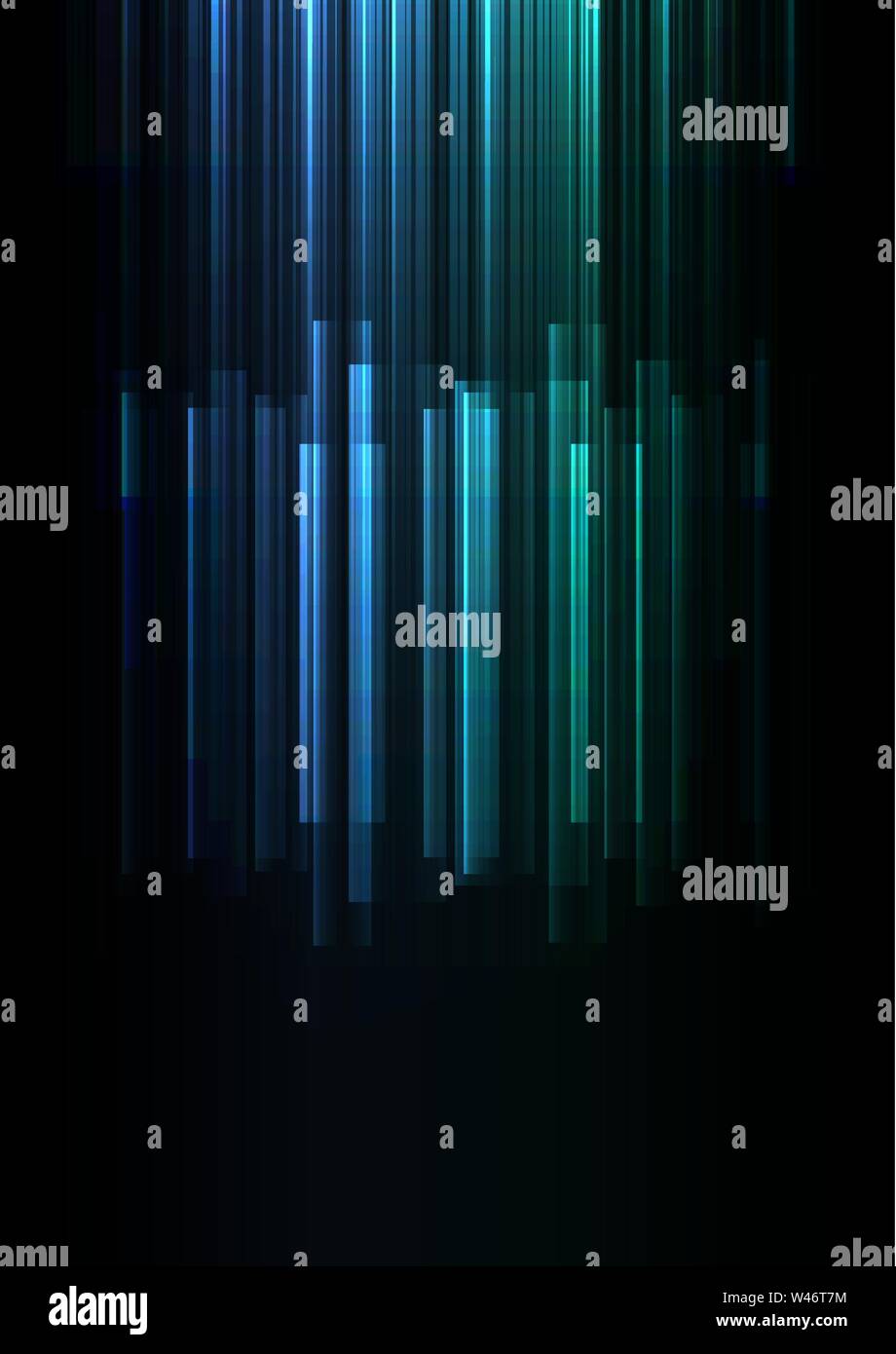 multicolour wave overlap in dark background, stripe layer backdrop ...