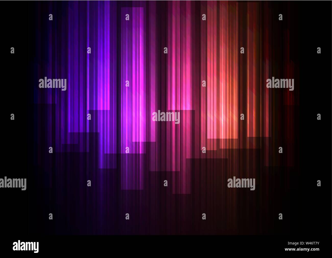 multicolour wave overlap in dark background, stripe layer backdrop ...