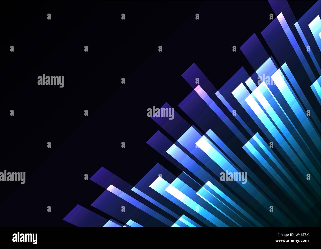 Multicolor Overlap Stripe Rush In Dark Background Bar Layer Backdrop