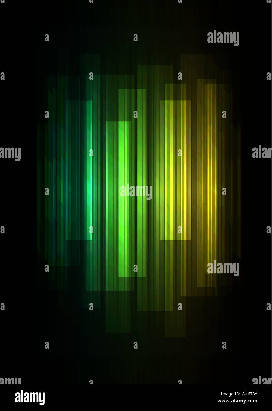 multicolour wave overlap in dark background, stripe layer backdrop ...