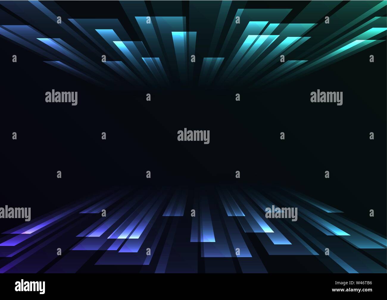 Multicolor Overlap Stripe Rush In Dark Background Bar Layer Backdrop