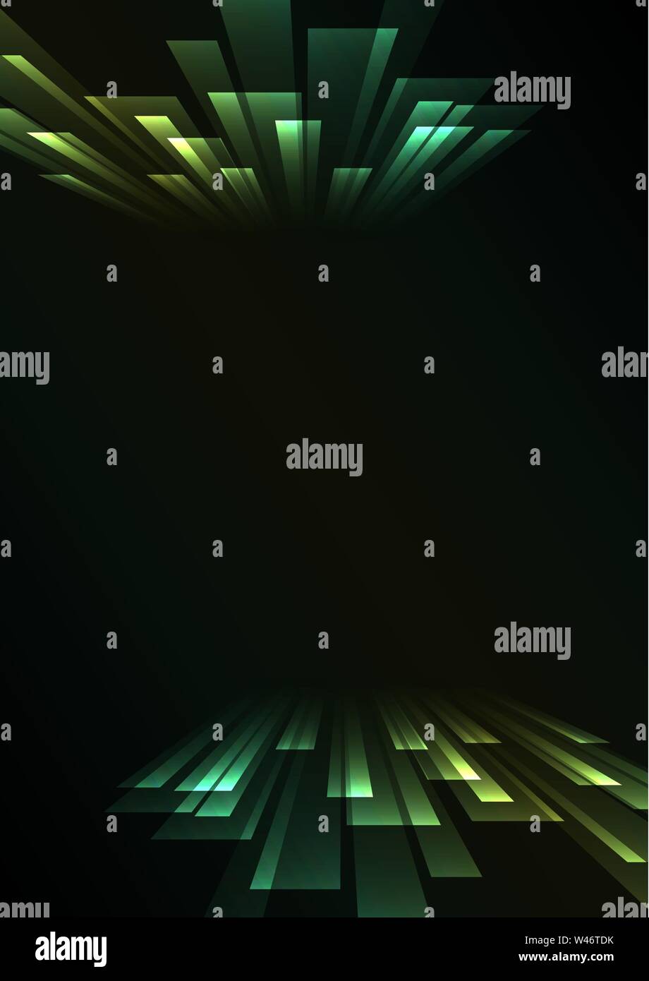 Multicolor Overlap Stripe Rush In Dark Background Bar Layer Backdrop