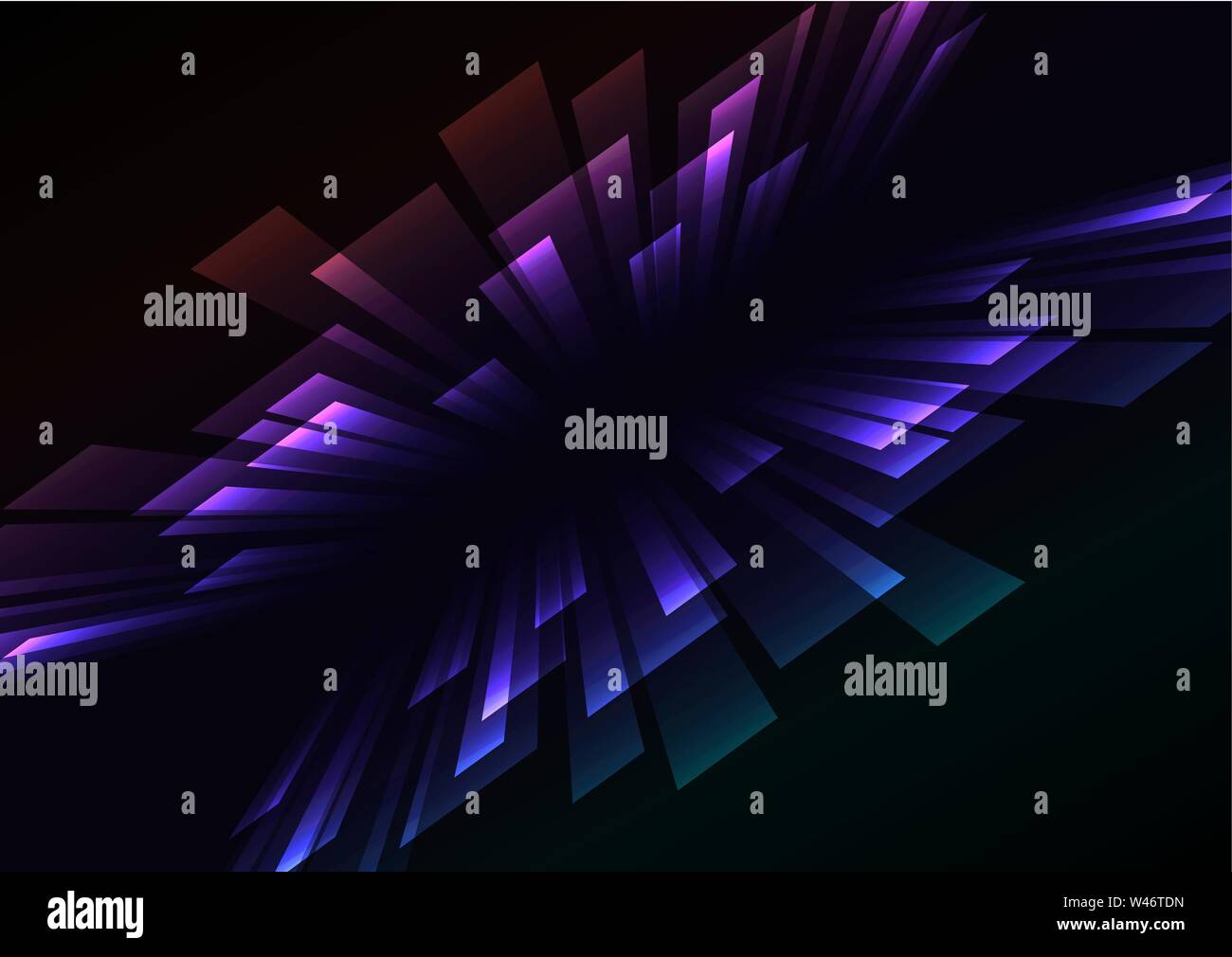 multicolor overlap stripe rush in dark background, bar layer backdrop ...