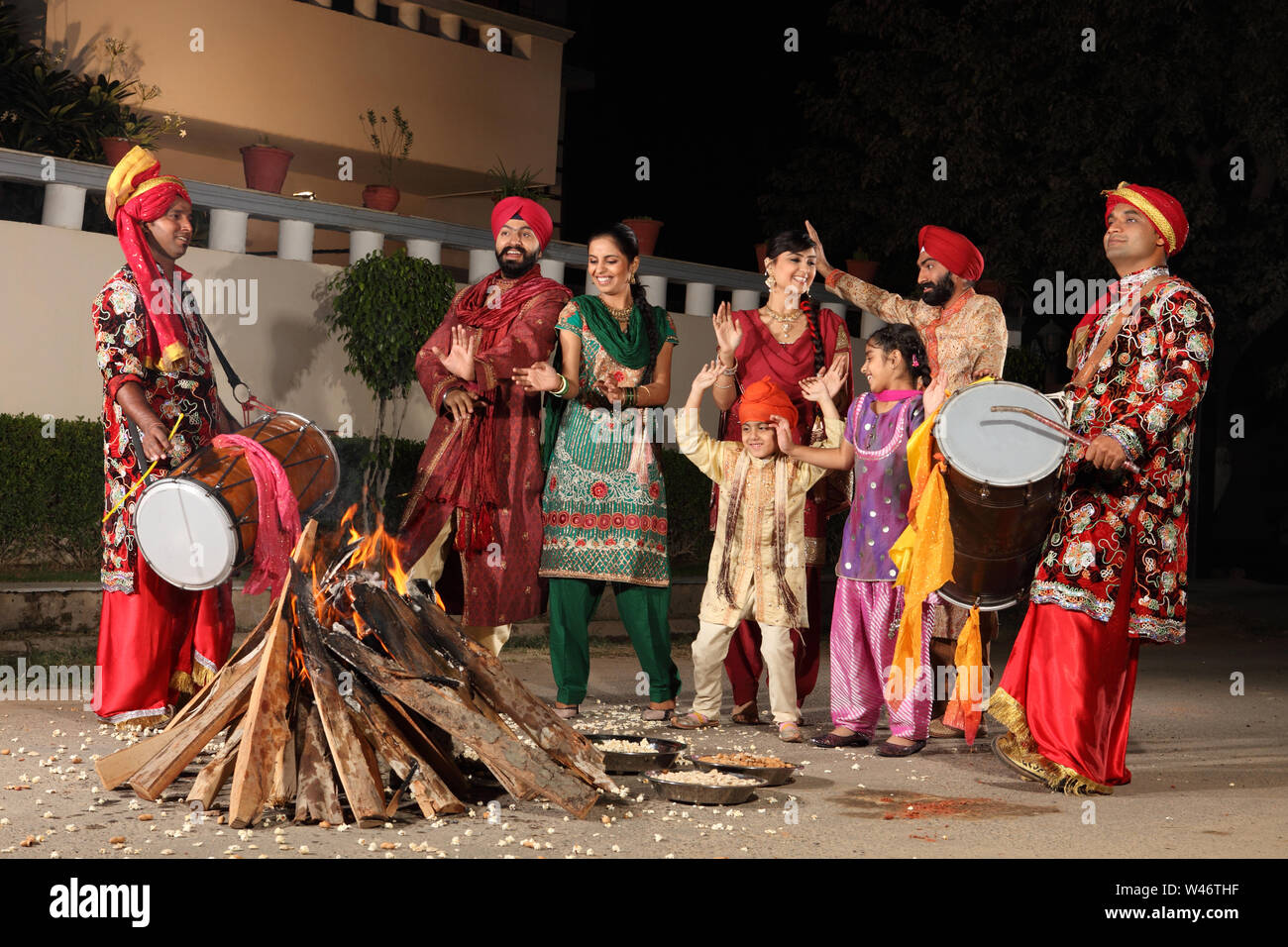 Lohri Festival High Resolution Stock Photography and Images - Alamy