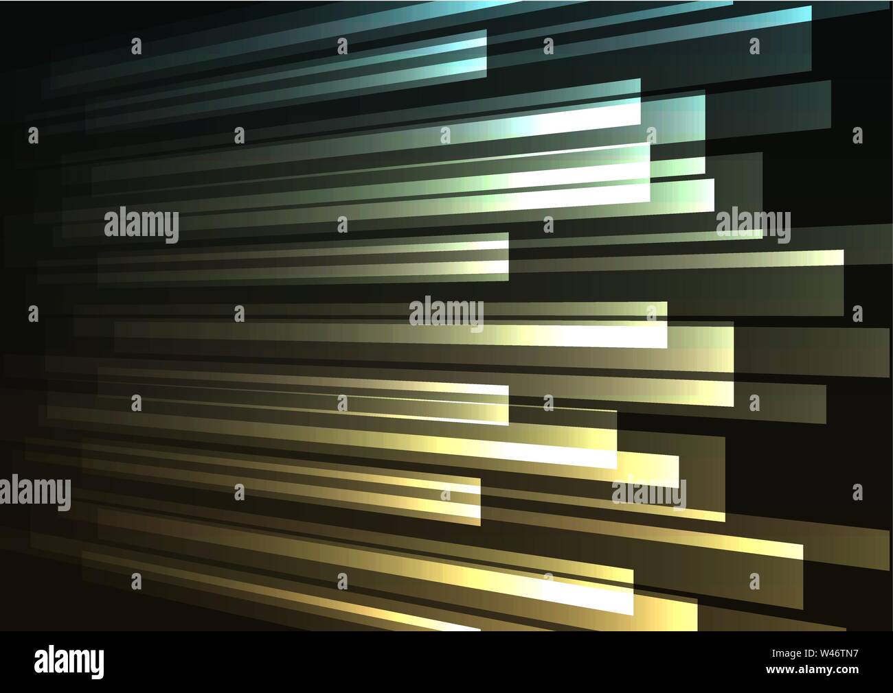 gradient color overlap stripe rush in dark background, bar layer ...