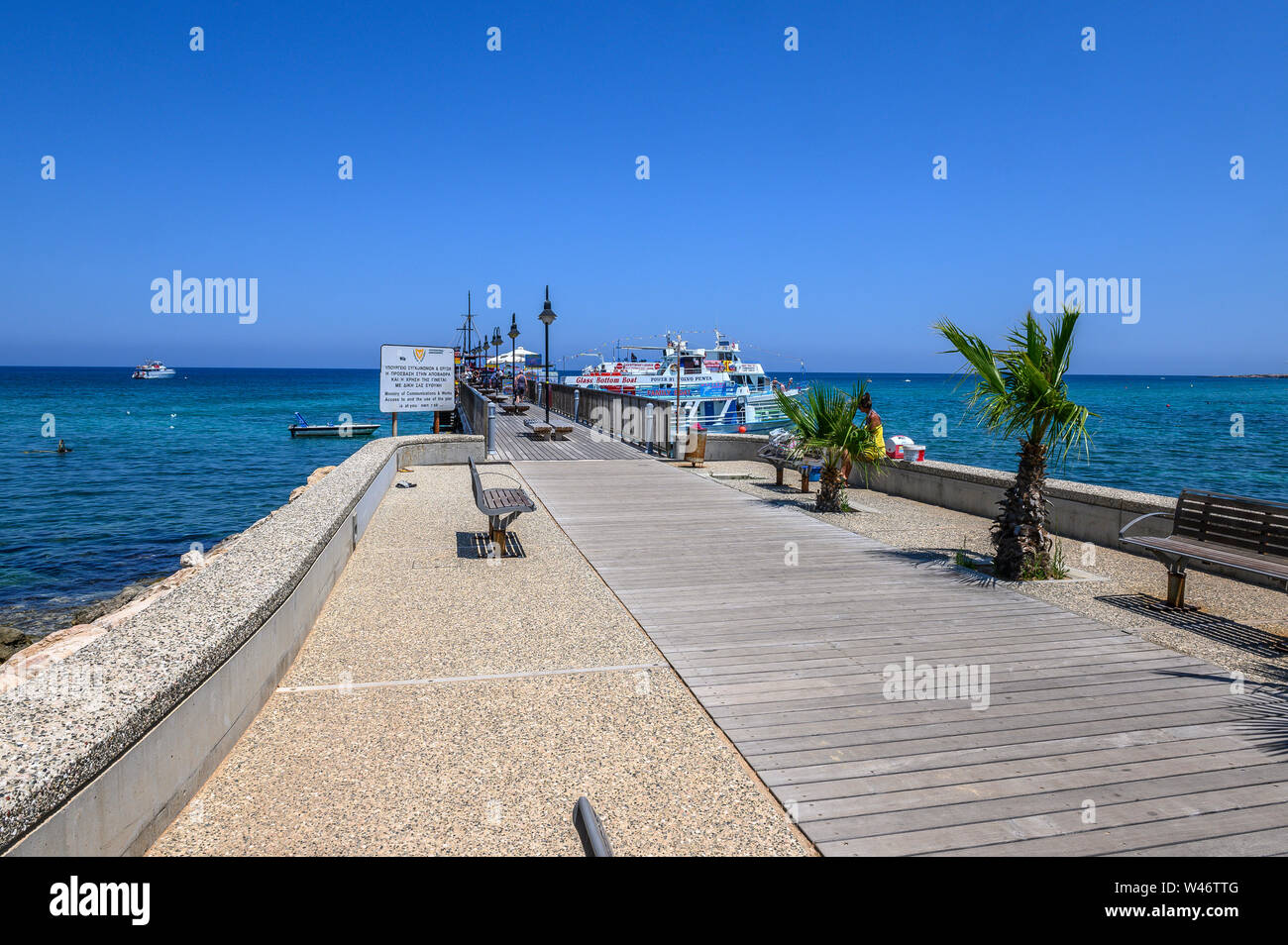 Protaras Sea front, Protaras, Cyprus Stock Photo - Alamy