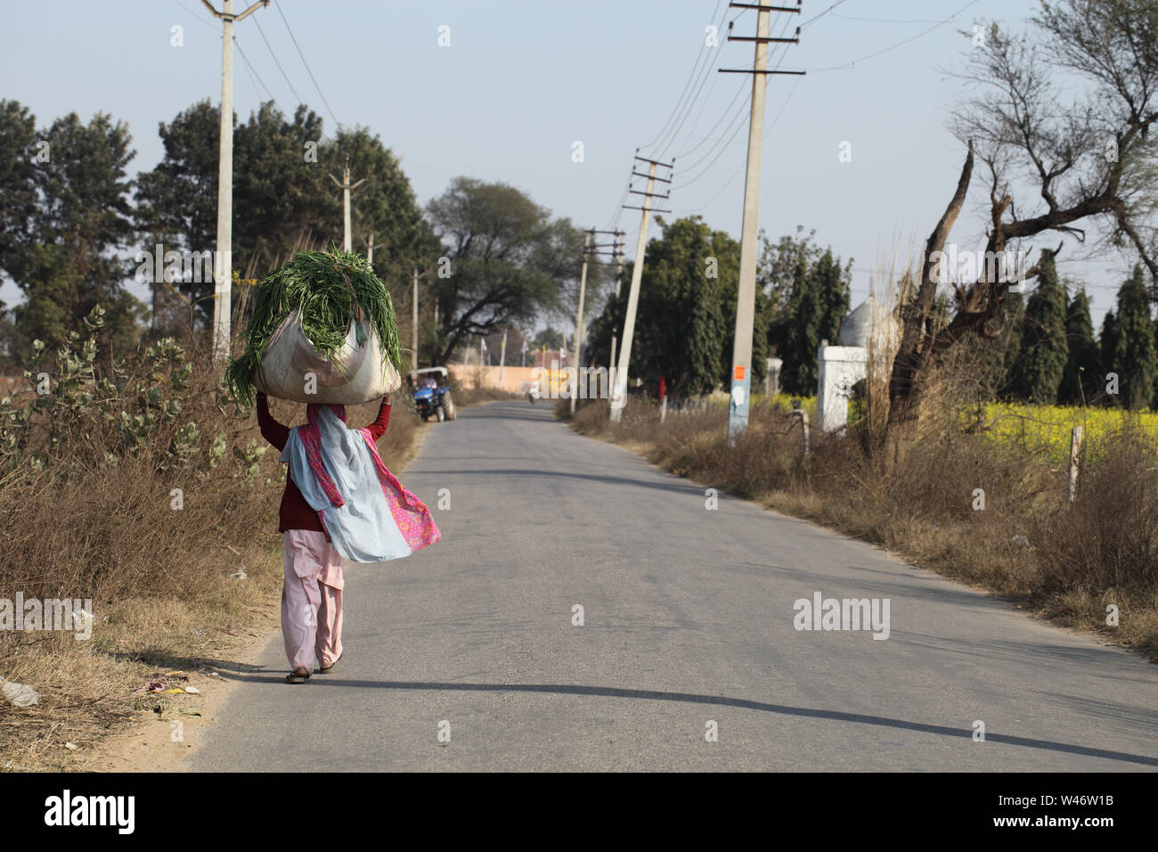 Woman walking on high line hi-res stock photography and images - Alamy