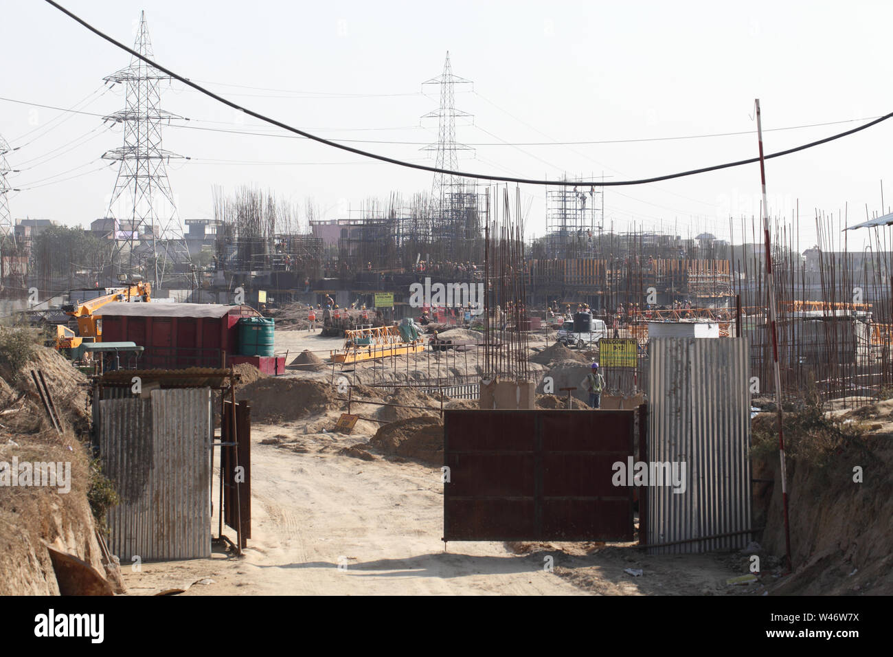 Buildings under construction Stock Photo - Alamy