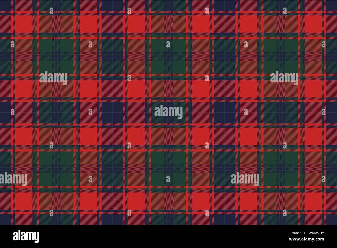 Tartan fabric texture seamless pattern. Vector illustration Stock ...
