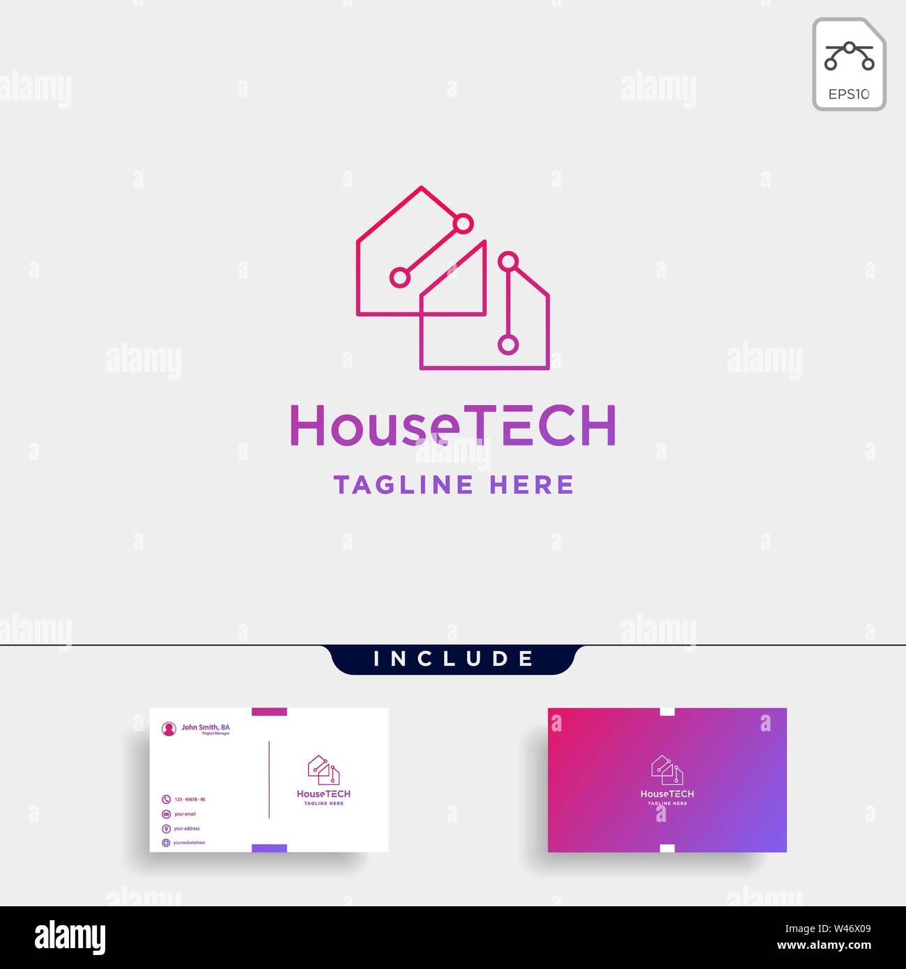 home internet logo design vector wifi house icon siymbol sign isolated ...