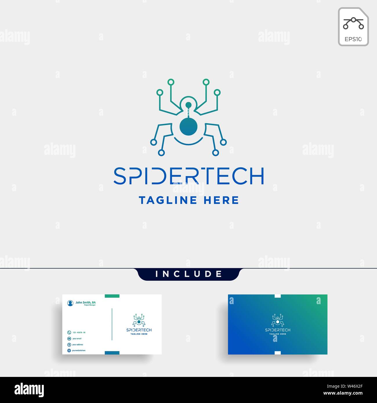 spider technology logo vector internet network symbol icon illustration ...