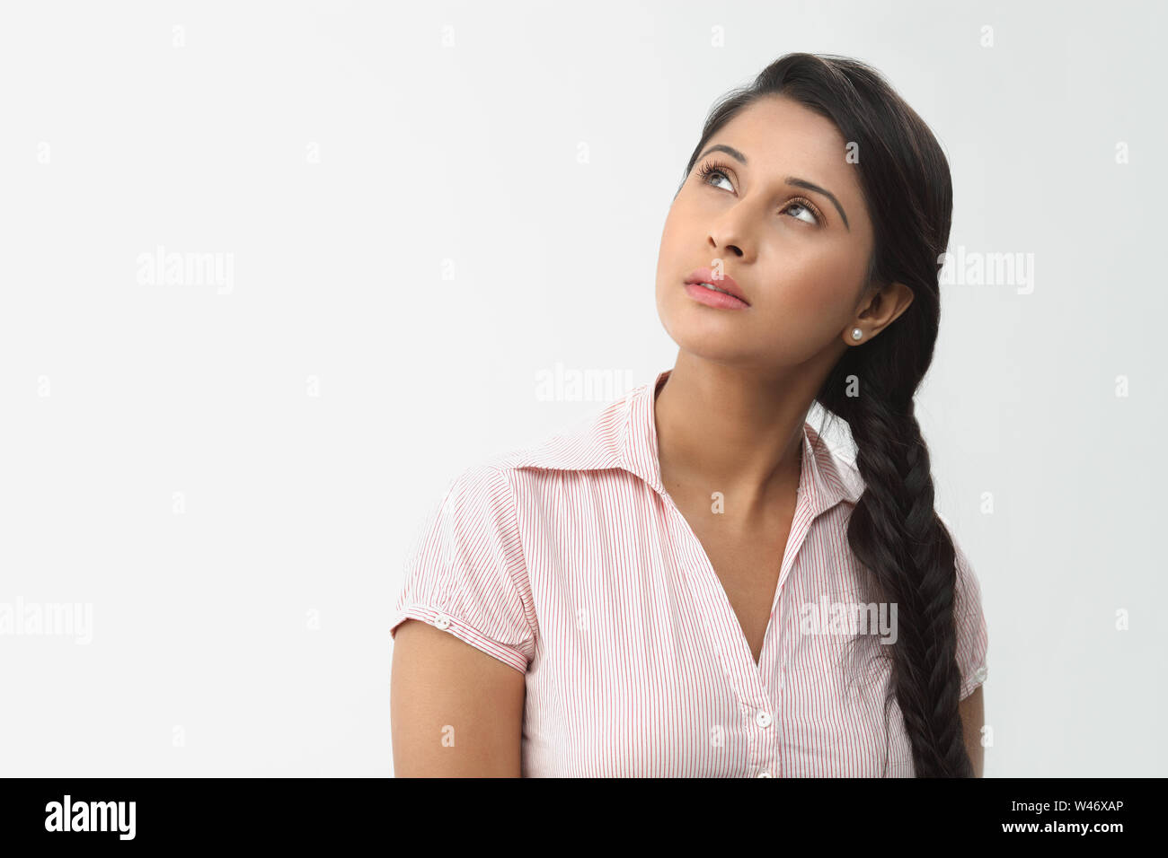 Braid hair india hi-res stock photography and images - Alamy