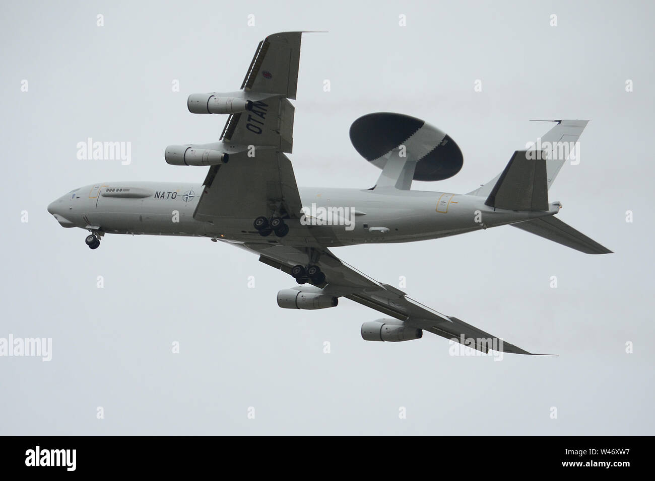 Boeing E-3 Sentry N.A.T.O Stock Photo - Alamy