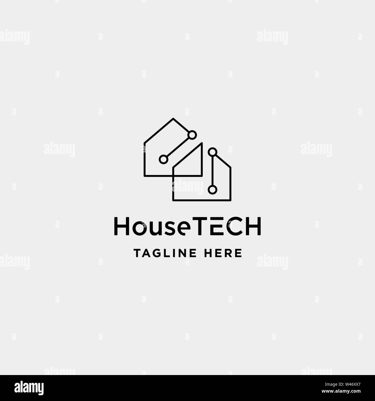 home internet logo design vector wifi house icon siymbol sign isolated ...