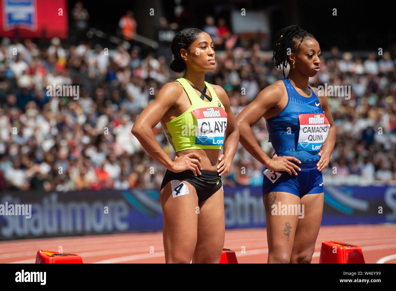 Stadium queen iaaf athletics hi-res stock photography and images - Alamy