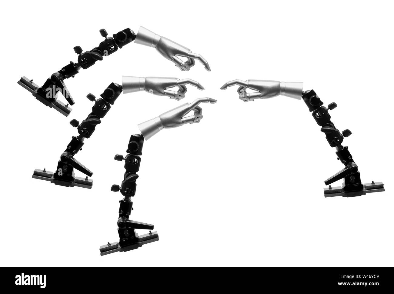 Robotic hands hi-res stock photography and images - Alamy