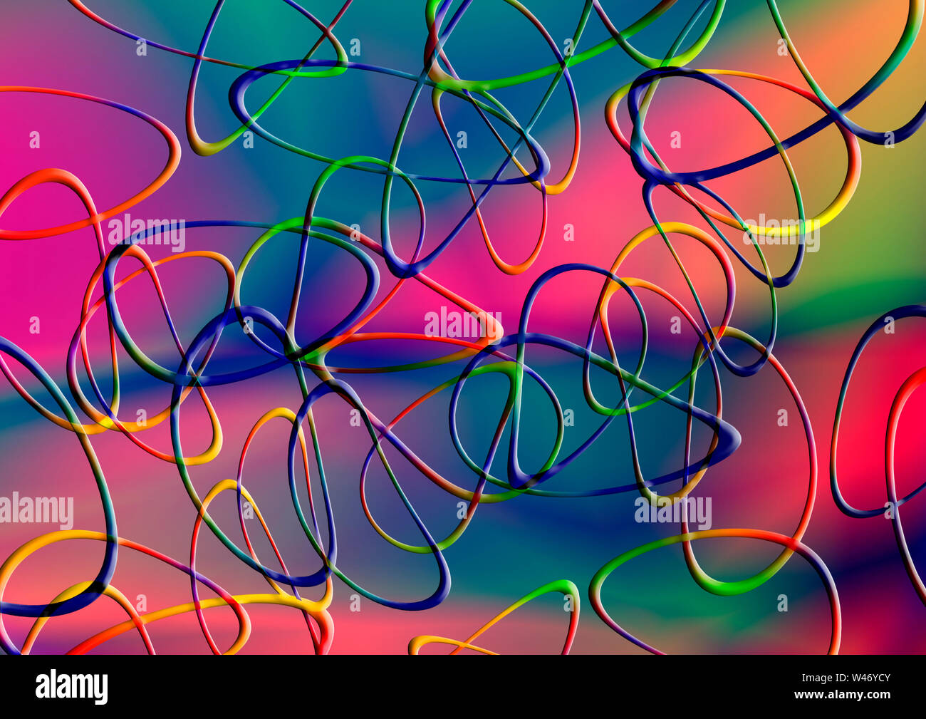 Bright Multi Colored Backgrounds