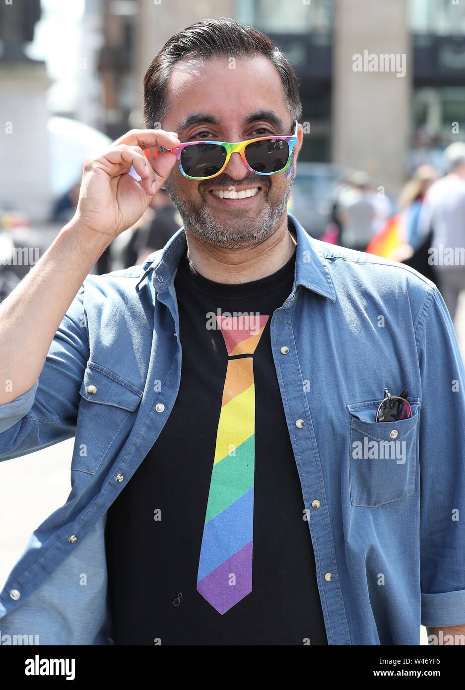 Lawyer Amer Anwar joins the LGBT community marching from Kelvingrove ...