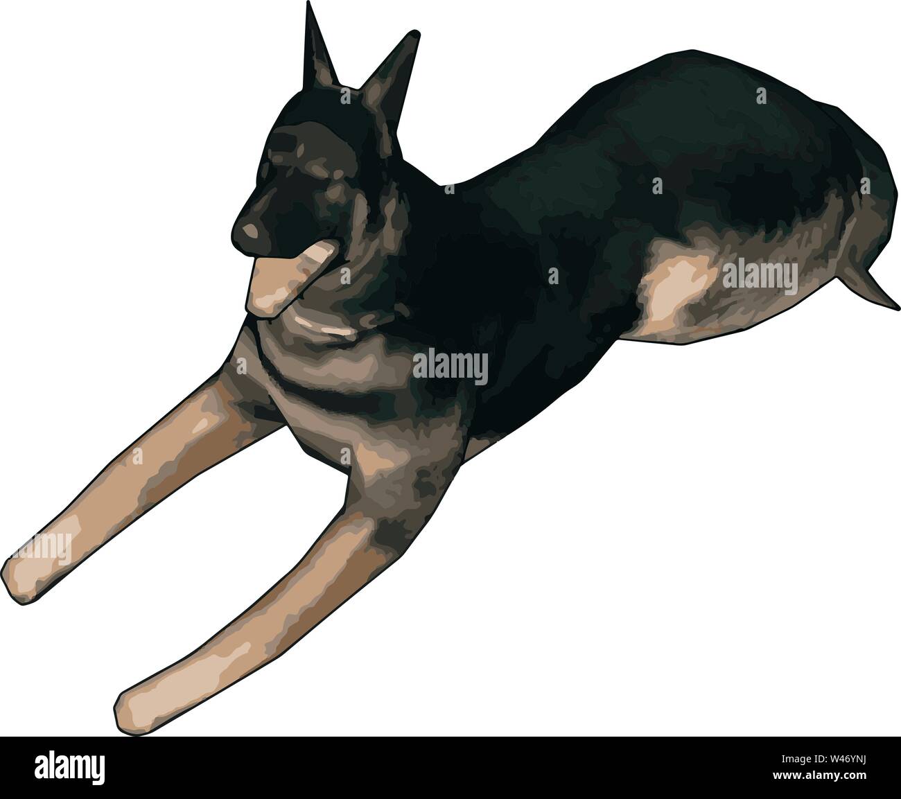 3d model design render Stock Vector Images - Alamy