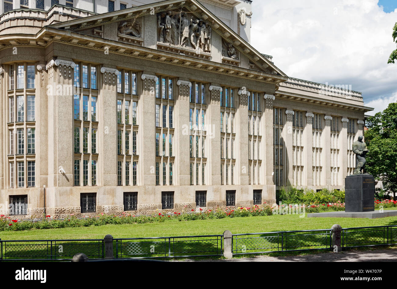 Croatian State Archives; decorative Art Nouveau building; 1913; Frane ...