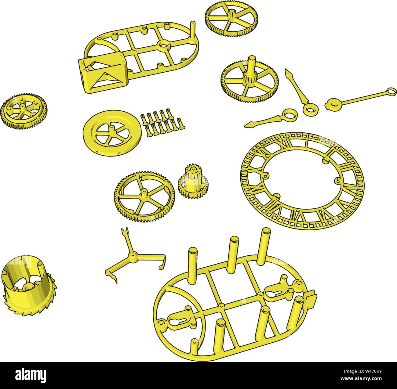 Draught piece Stock Vector Images - Alamy