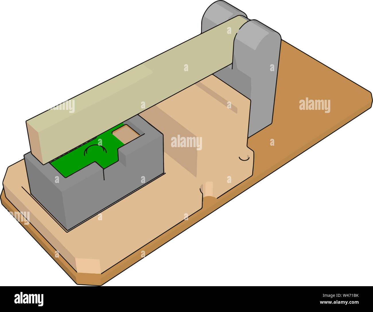 Concept communication on wooden Stock Vector Images - Alamy