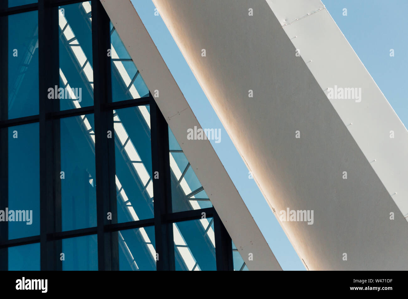 Minimal modern architecture, Tromso, Norway Stock Photo - Alamy